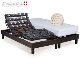 Lit électrique Sanimatex avec matelas latex - Angkor Panama